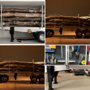 Holzauflieger / Log Trailer | RC-Modellbau-Portal